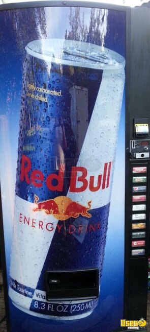 Royal Vendors Merlin 4 Red Bull | Soda Vending Machine for Sale in Georgia