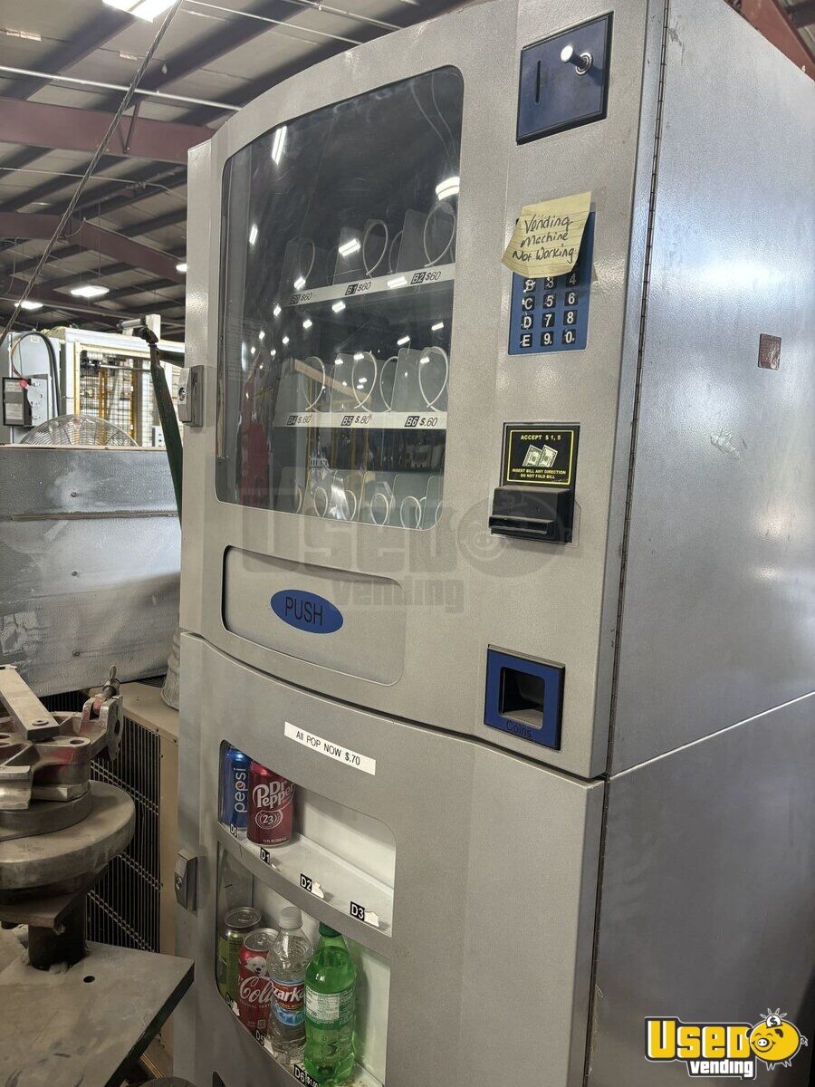 Genesis Snack and Drink Combo and an Entree Merchandiser Vending ...