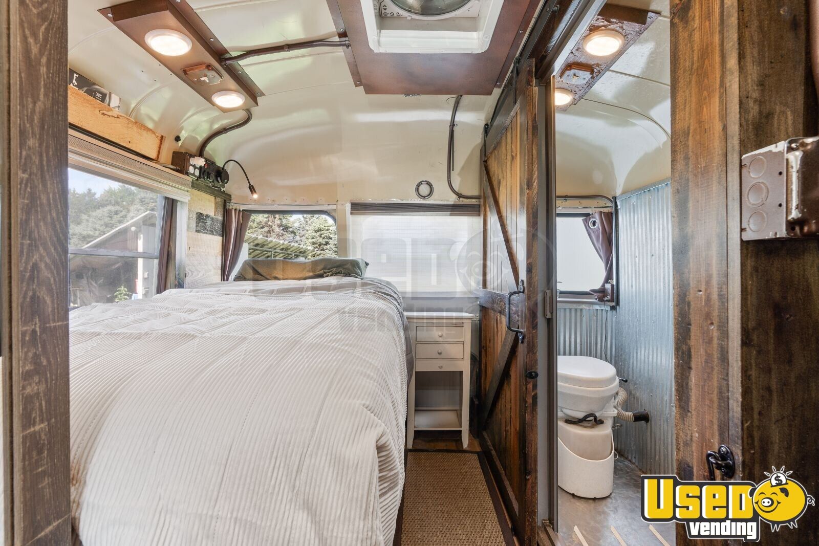 Fully Converted - Vintage 1956 Ford B600 Skoolie Bus | RV Licensed Unit ...