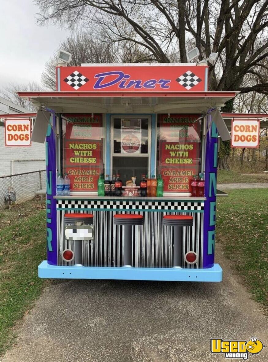 Retro 1975 7' x 14' Waymatic Mobile Diner | Head-Turning Food ...