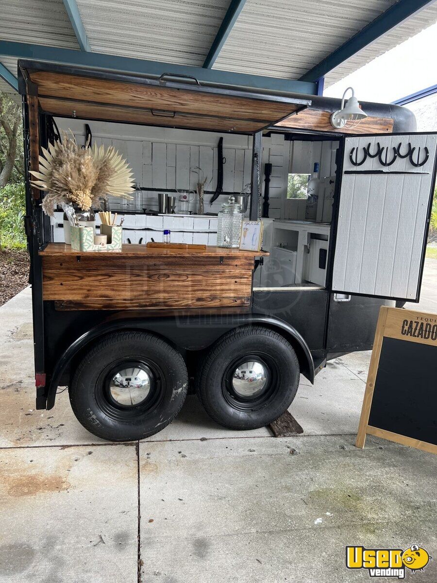 Vintage 1979 Miley 2-Horse Straight Load Mobile Bar | Coffee Trailer ...