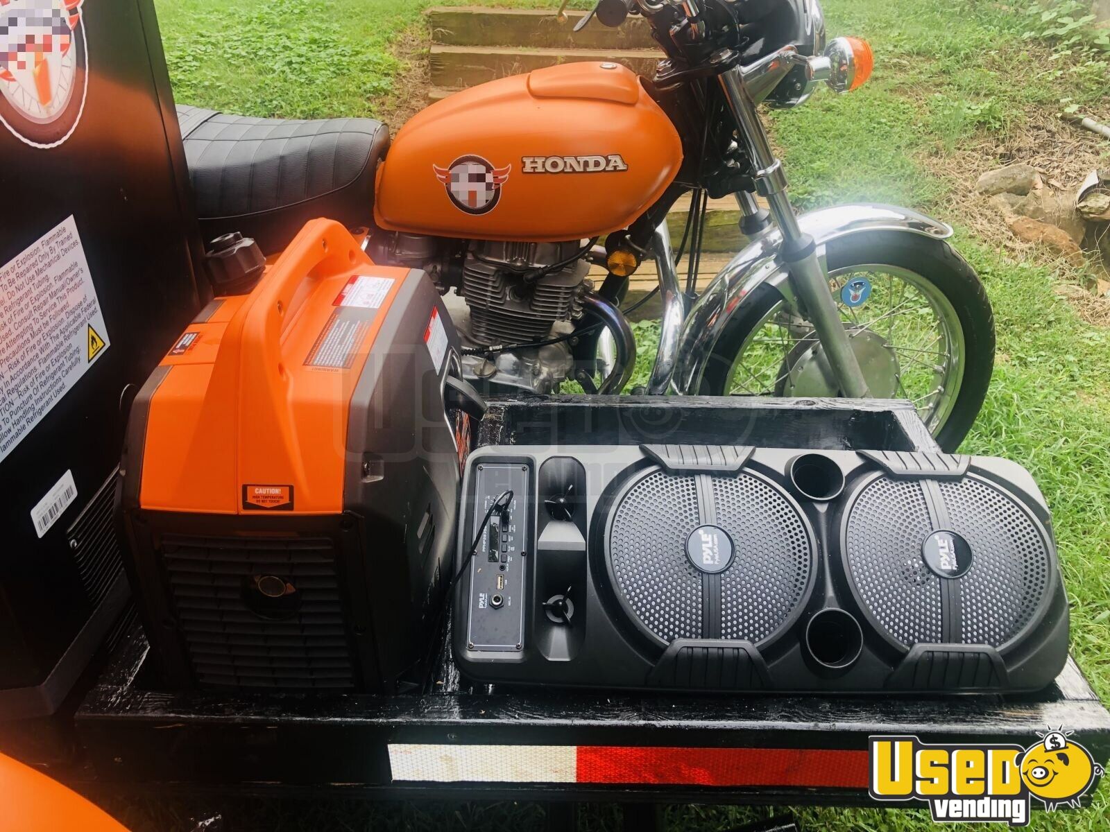 Honda Vintage 1979 Ice Cream Cycle | Motorcycle w/ Custom Engineered ...