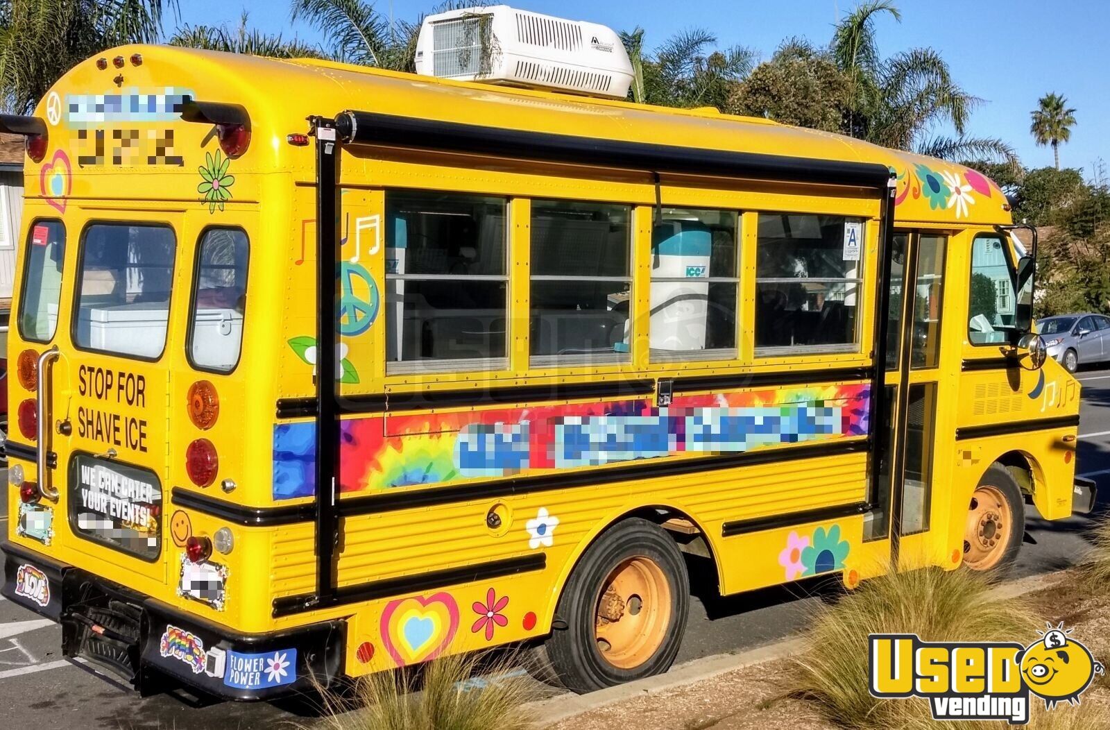 Certified Full Turnkey Classic Chevy Thomas Bus | 20' Shaved Ice ...