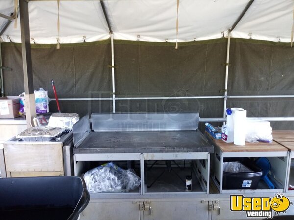 Ready to Serve 16' Army Field Mobile Kitchen Concession Trailer for ...