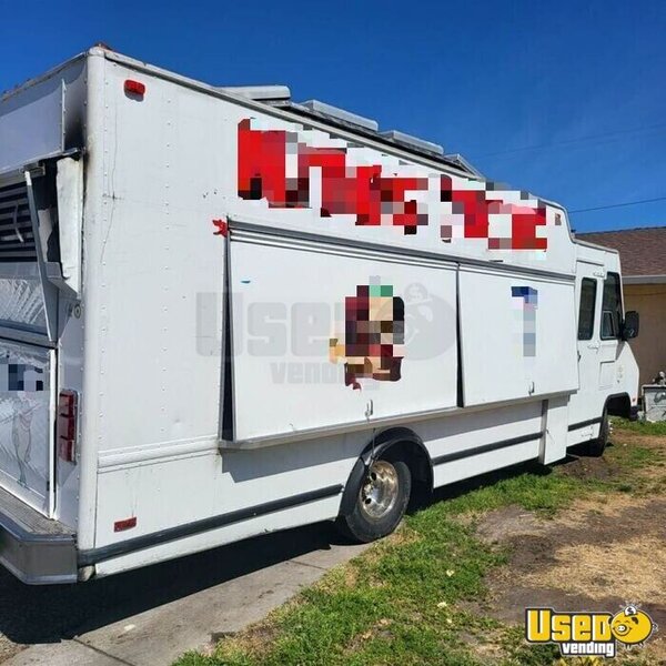 Ready to Serve Used GMC Step Van Mobile Kitchen Food Truck for Sale in ...