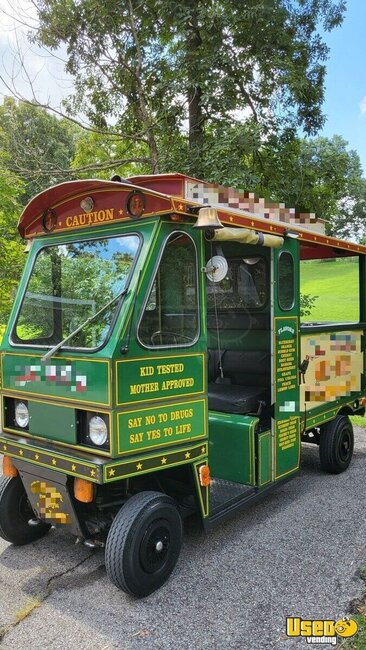 Head-Turning 11' Cushman Truckster Snowball Truck | Mobile Shaved Ice ...