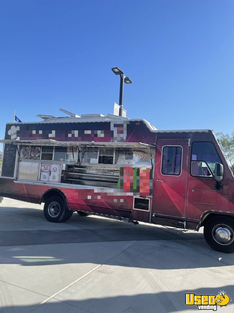 Fully-Equipped GMC P3500 Step Van Kitchen Food Truck with Pro-Fire for ...