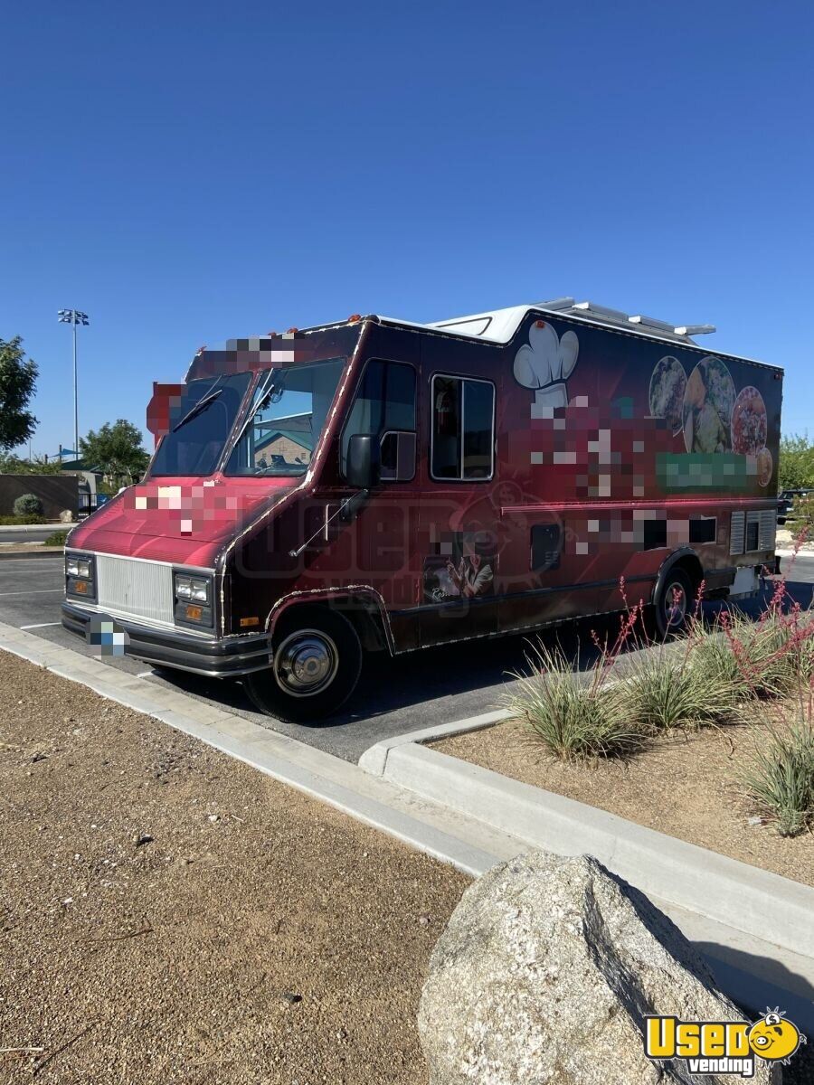 Fully-Equipped GMC P3500 Step Van Kitchen Food Truck with Pro-Fire for ...