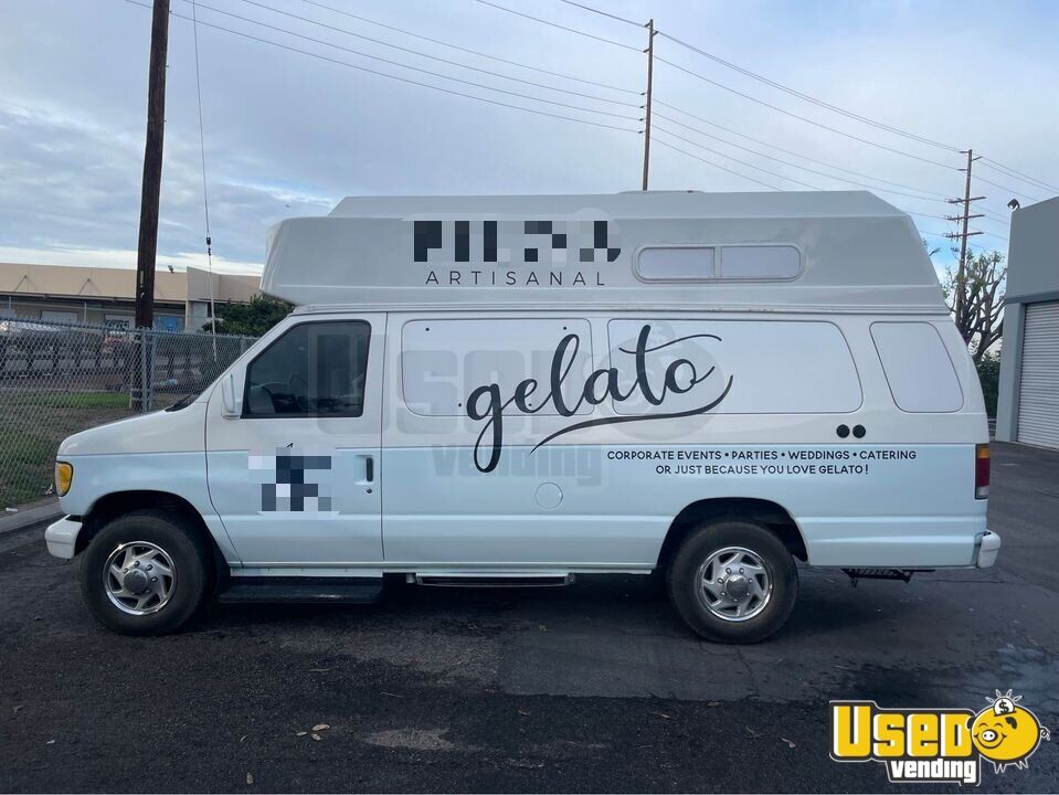 Nice and Clean Ford E-250 Step Van Gelato / Ice Cream Truck for Sale in ...