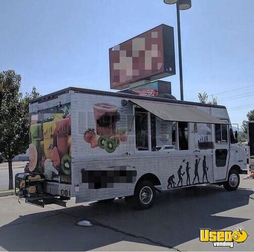 Health Approved Chevrolet Diesel Step Van Smoothie Truck | Used ...