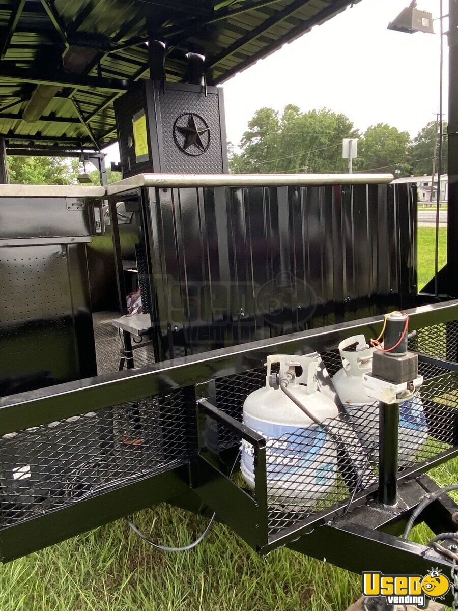 Beautifully Built - 17' Open BBQ Smoker Trailer | Mobile BBQ Unit for ...