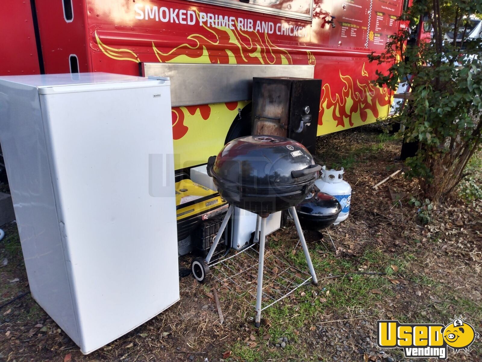 Turnkey - 18' Chevrolet P30 Step Van Barbecue Food Truck with Pro-Fire ...
