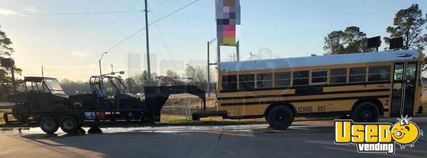 Converted - 1996 Blue Bird Tc2000 Diesel Skoolie Bus - Mobile Home Bus ...