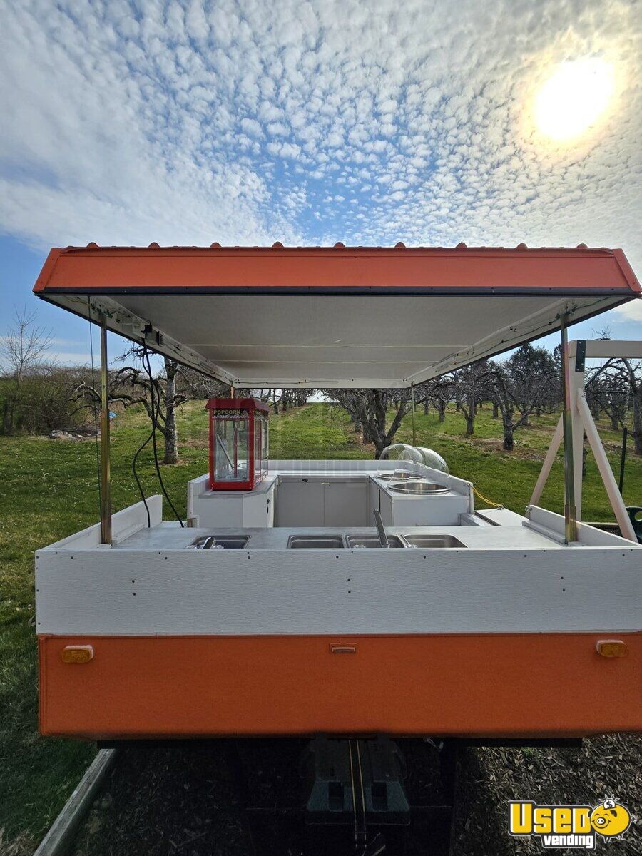 Turn Key - 7' x 10.5' Cotton Candy & Popcorn Trailer | Pop Up ...
