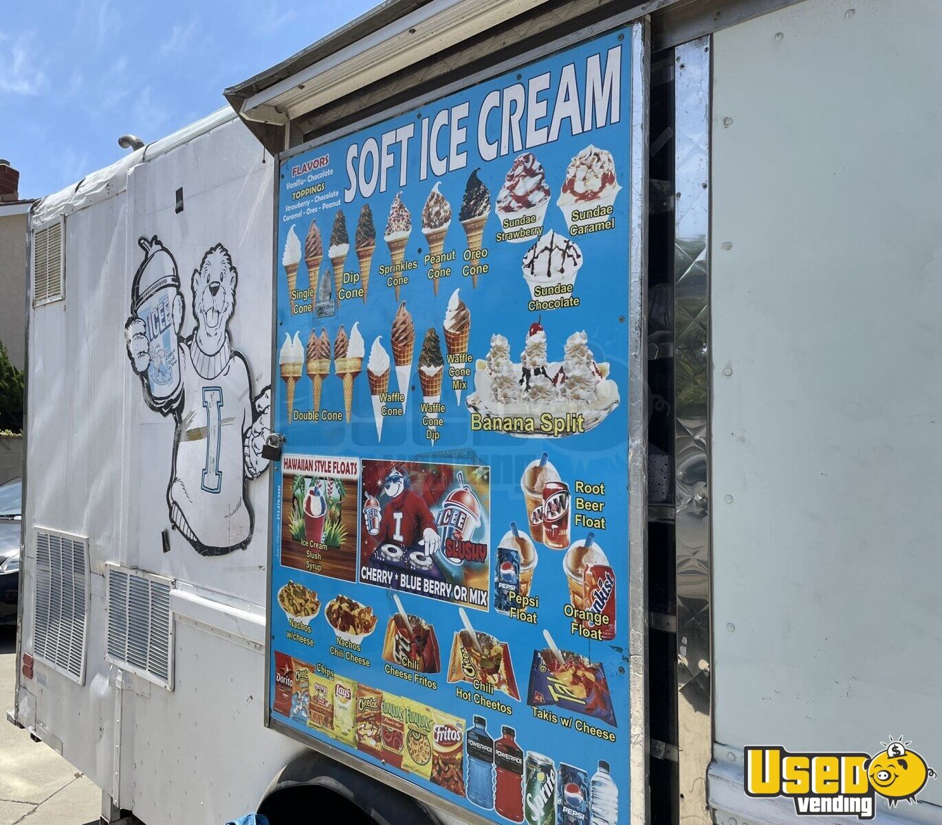 Diesel-Powered GMC Step Van Ice Cream Truck| Mobile Dessert Truck for ...