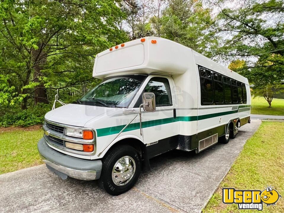 Well Maintained - Chevrolet Express 3500 Diesel Shuttle Bus with ...