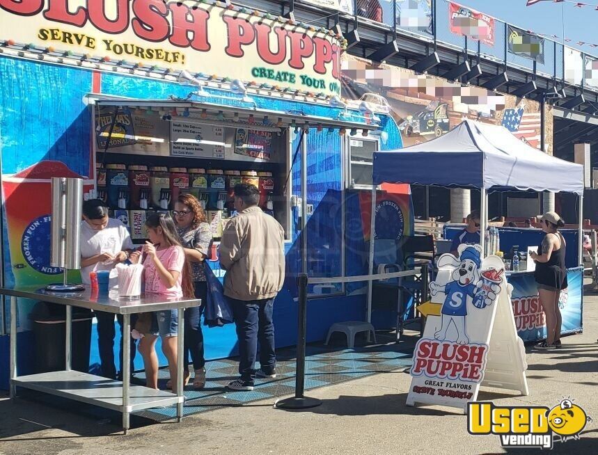 8' x 16' Slushie / Icee / Frozen Beverage Trailer | Carnival Style ...