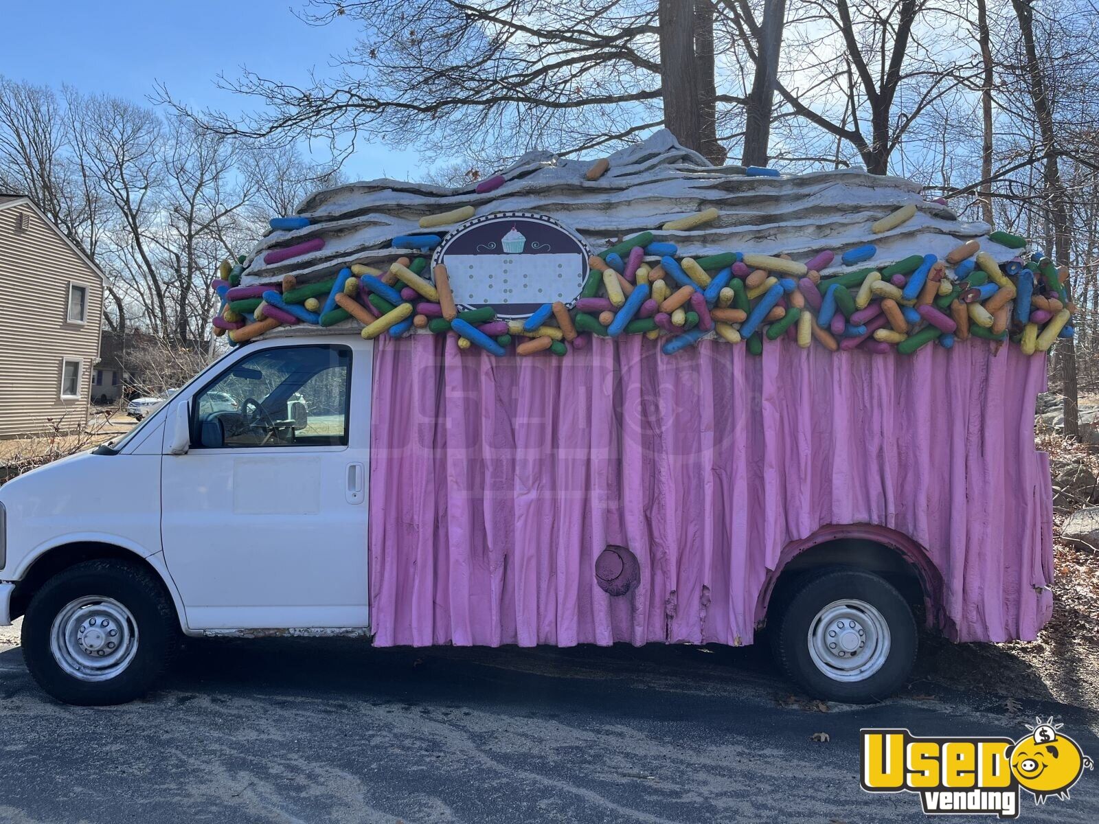 Used Chevrolet Express Van Empty Food Vending Concession Truck for Sale ...