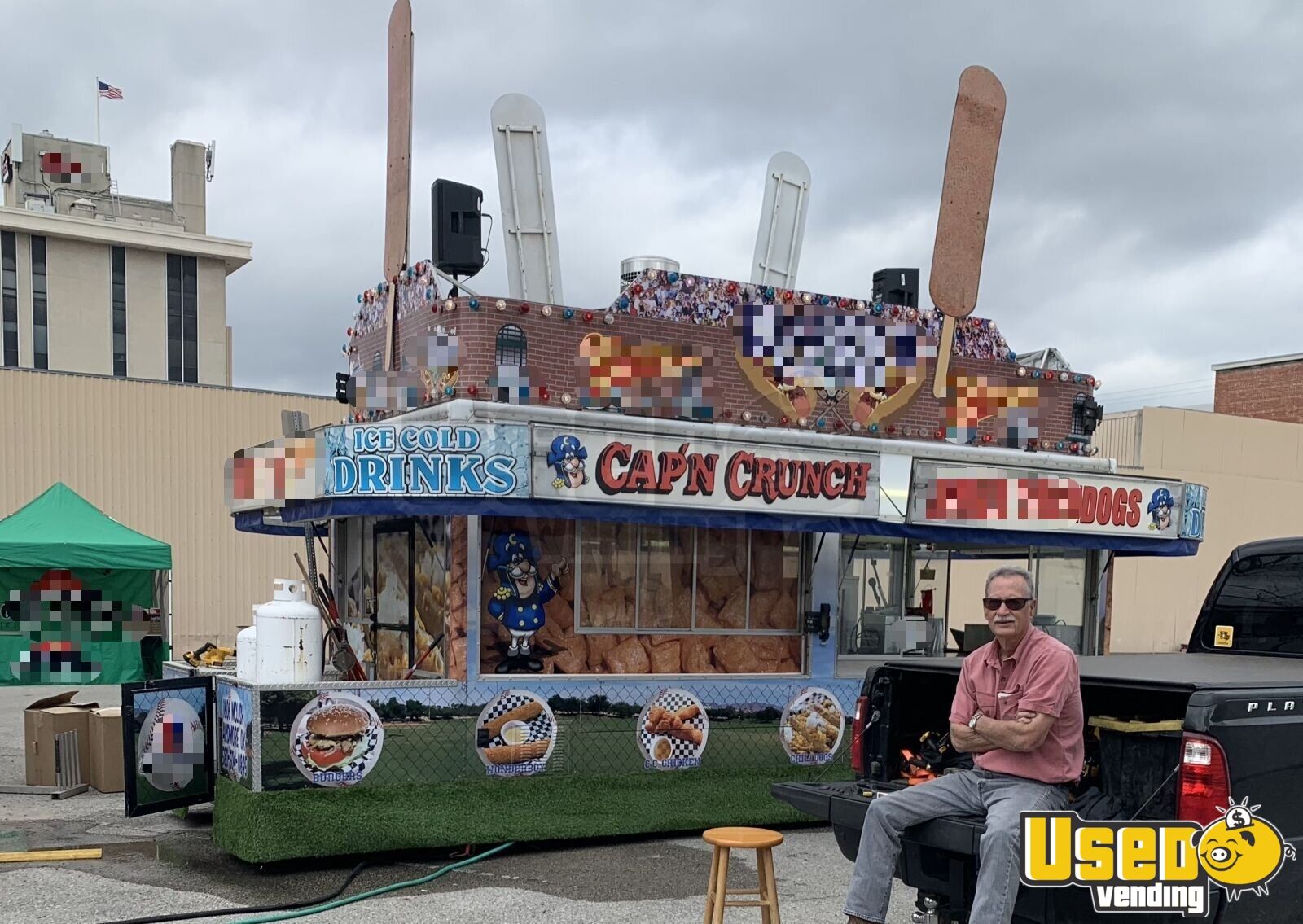 Head-Turning Used Mobile Carnival Food Concession Trailer for Sale in ...