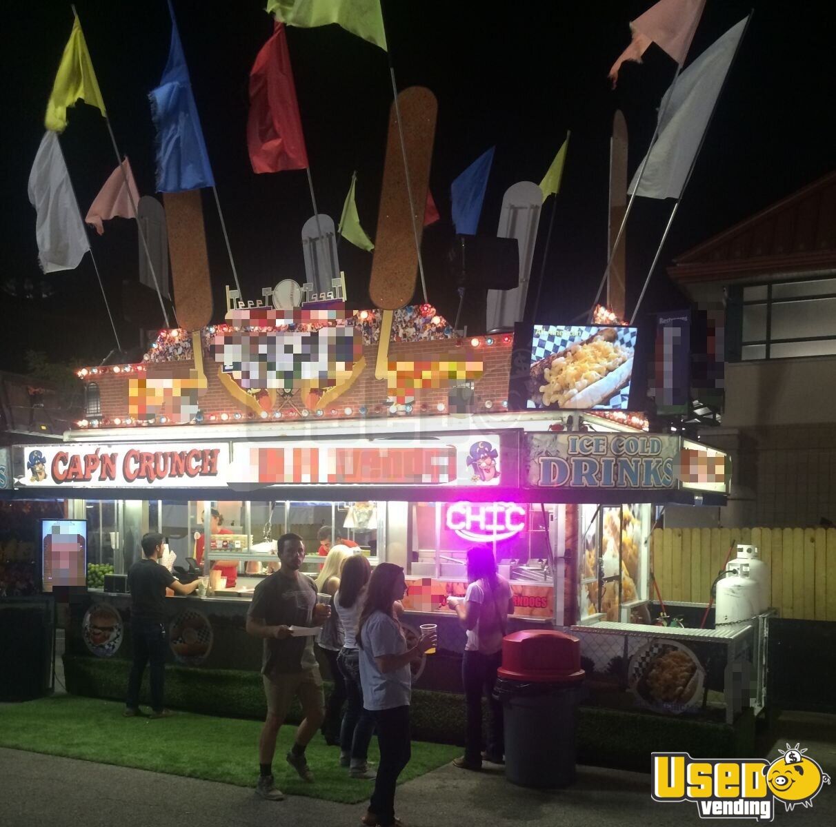 Head-Turning Used Mobile Carnival Food Concession Trailer for Sale in ...