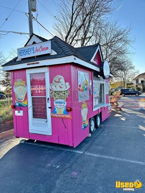 Nice Looking 2000 - 8' x 16' Ice Cream Concession Trailer for Sale in ...