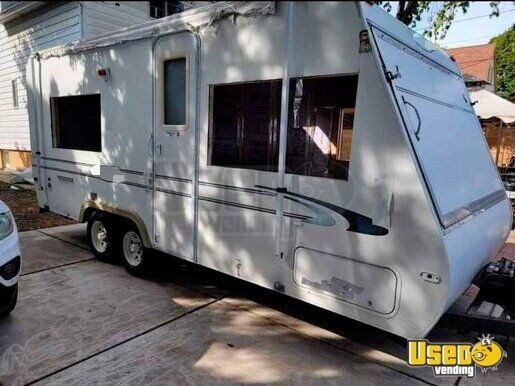 2000 7.5' x 16' Trail Lite Bantam Camper Concession Trailer Conversion ...