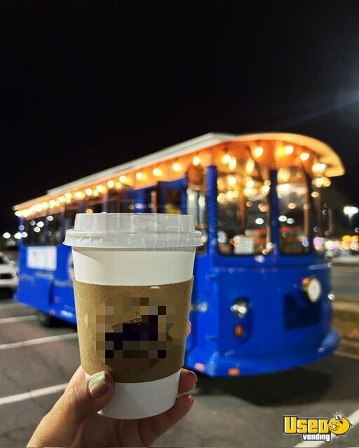 Unique - 2001 Blue Bird Trolley Coffee and Beverage Bus for Sale in ...