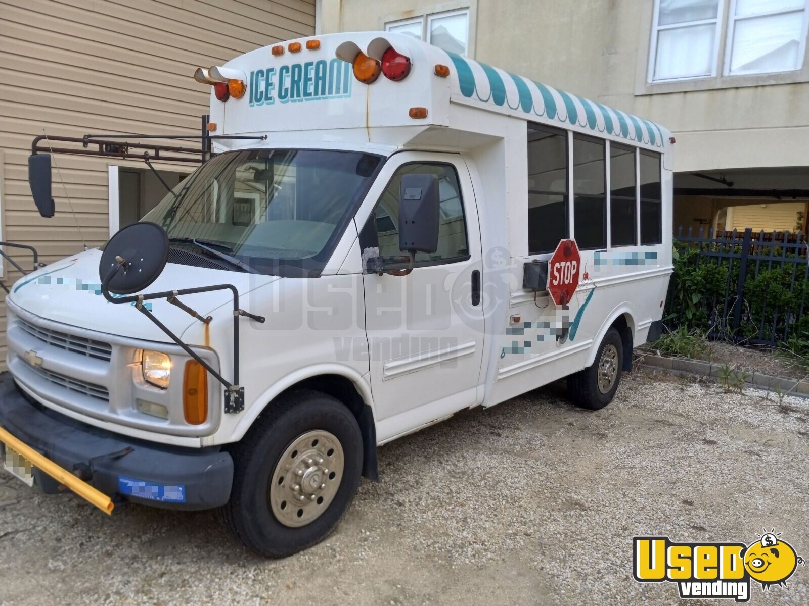 Turnkey 2001 Chevrolet Express School Bus Ice Cream Truck for Sale in ...