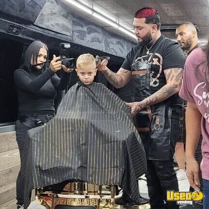 Custom 2001 Greyhound Mobile Bus / Multi-Station Barber Shop Bus for ...