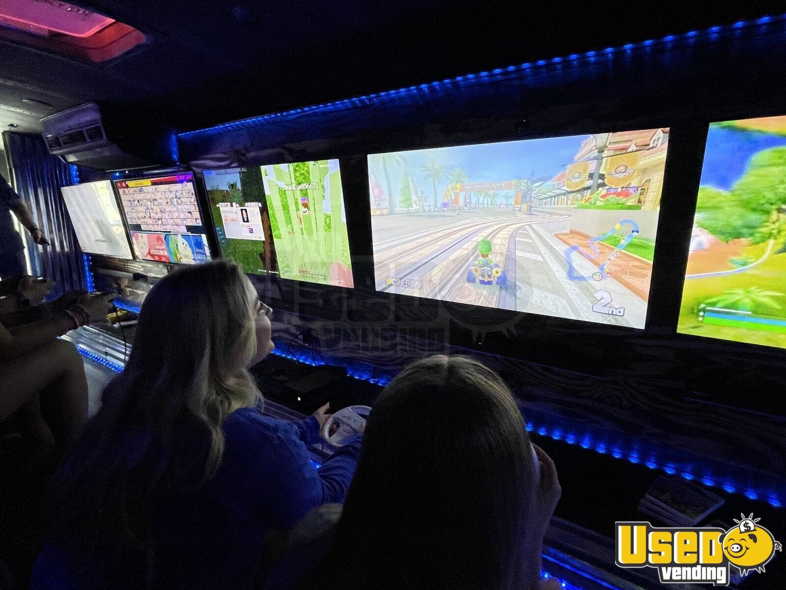 2002 Freightliner FS65 Diesel Mobile Gaming Bus- Video Game Bus for ...