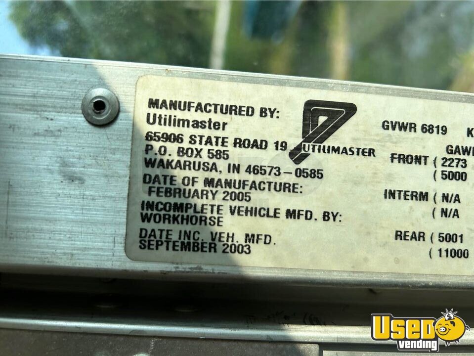 2005 - Utilimaster Step Van Street Food Truck | Mobile Food Unit for ...