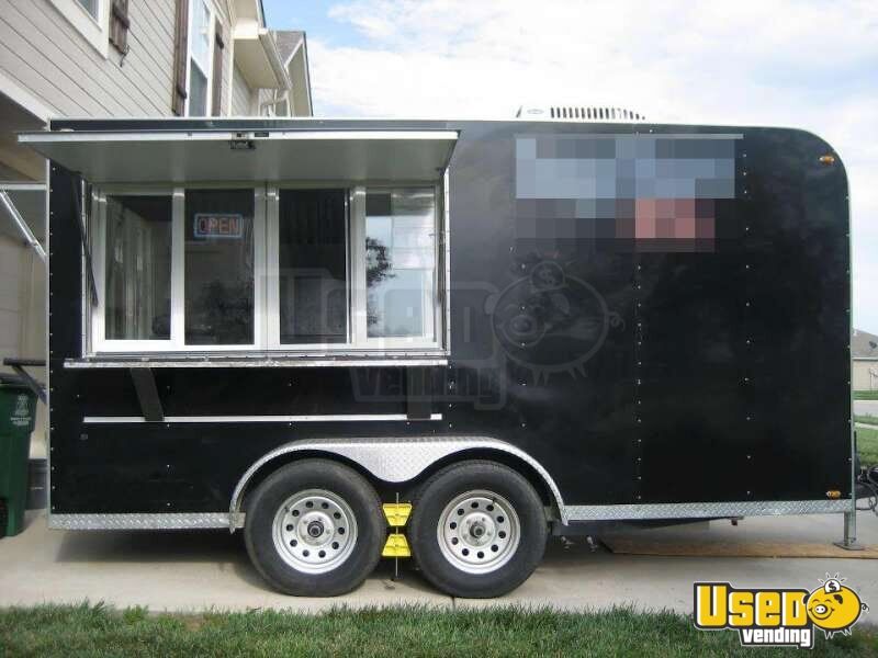 14' x 7' C&W Concession Trailer | Food Concession Trailer