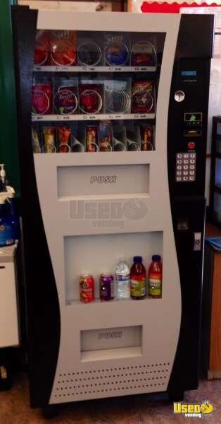2007 GO-380 Electronic Snack & Drink Combo Vending Machine |Used ...
