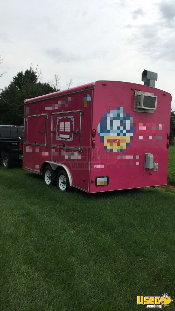 2007 - 8.4' x 14.3' Soft-Serve Trailer | Ice Cream Concession Trailer ...