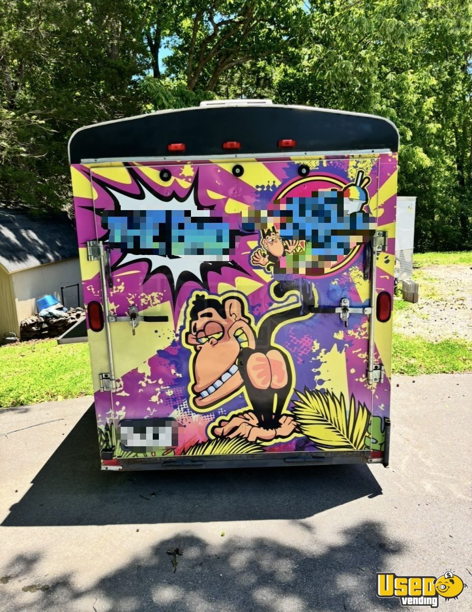 2007 6' x 12' Snowball/Ice Cream Concession Trailer Mobile Vending Unit ...