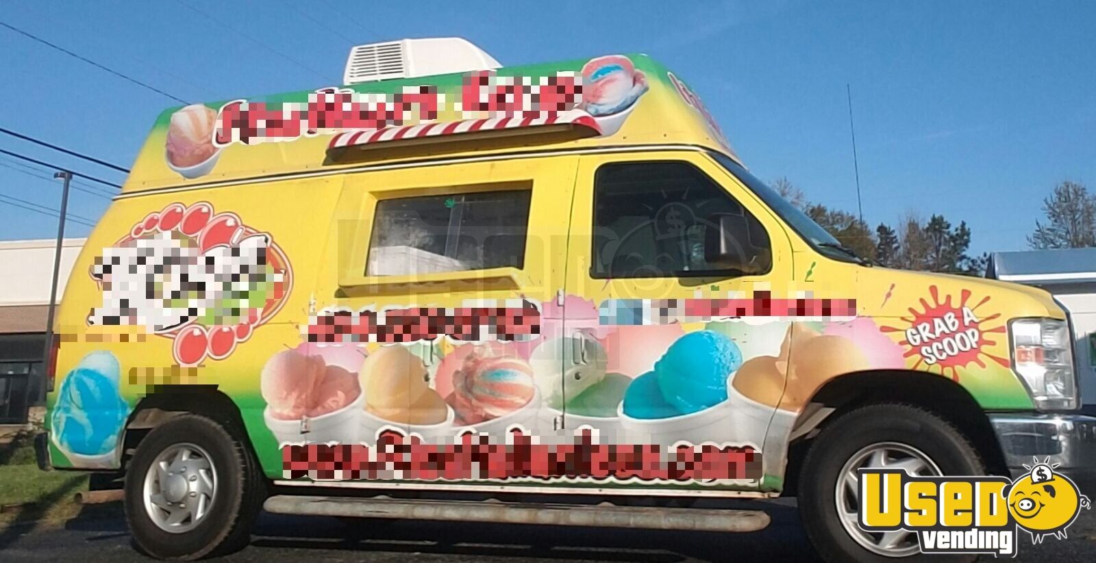 2008 Turnkey Ford E 250 Gas Ice Cream Truck | Mobile Italian Ice Unit ...