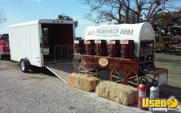 Old Fashioned Soda Wagon | Pace Enclosed Trailer for Sale in Oklahoma