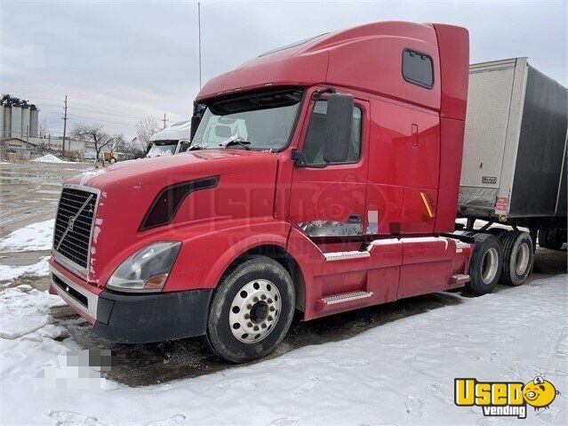 2008 Volvo VNL64T670 Double Bunk Sleeper Cab Semi Truck Cummins for ...