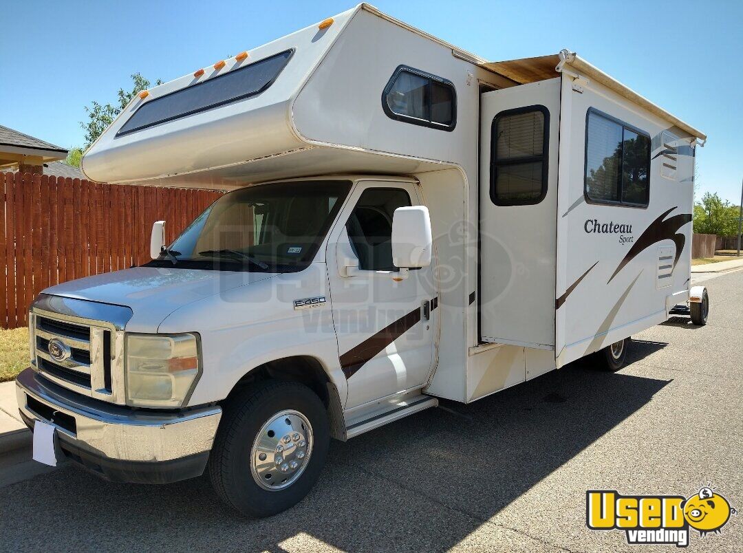 27' 2009 Ford E-450 Four Winds Chateau Class C Motorhome Bus for Sale ...