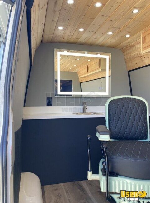 Solar-Powered - 2011 Mercedez Sprinter 2500 Mobile Barbershop Truck for ...