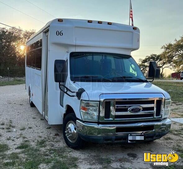 Nice Looking - 2012 Ford E-350 Shuttle Bus | Transportation Bus for ...