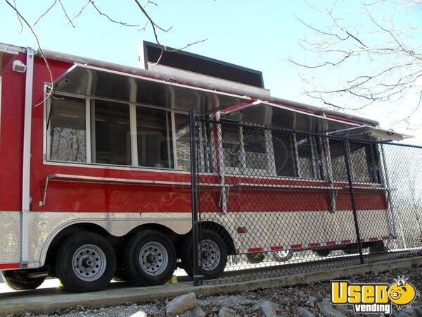 32' Custom Built Freedom Triple Axle Concession | Kitchen Trailer for ...