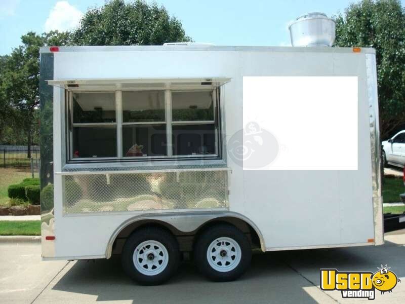 8 x 14 Custom Built Concession Trailer | 14' Concession Trailer