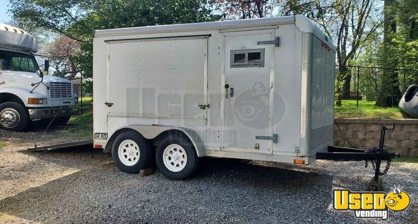 Ready to Convert 2013 Car Mate 7' x 12' Empty Food Concession Trailer ...