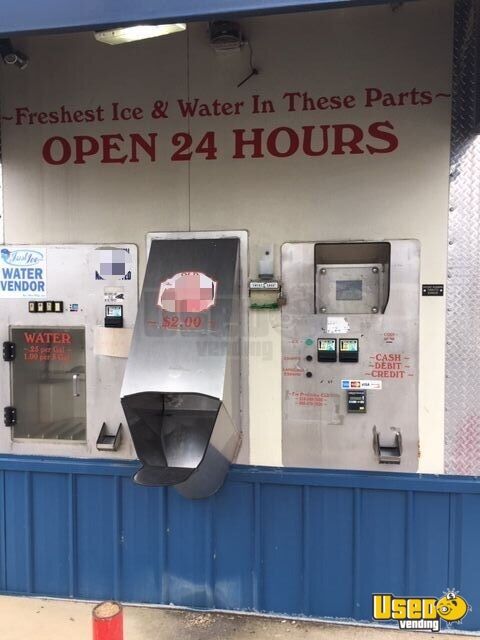 2013 Commercial Drive Up Ice Machine | Just-Ice Bagged Ice and Water ...