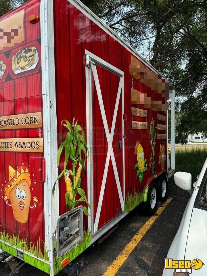 2013 8' x 21' Potato & Corn Roaster Concession Trailer for Sale in ...
