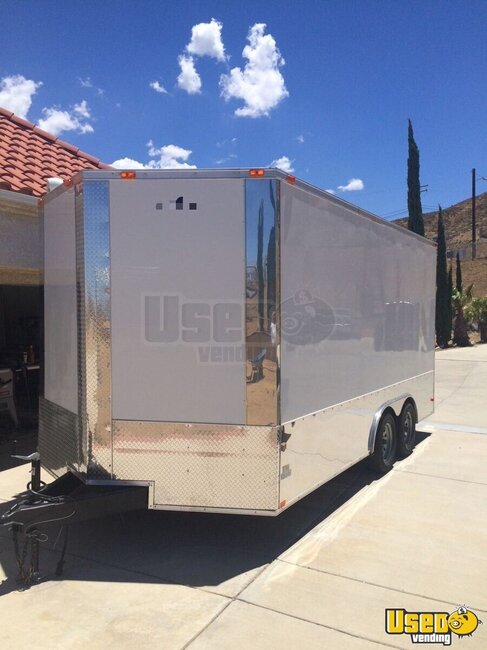 Beautiful Never Used 2014 - 16’ Mobile Barbershop | Hair Salon Trailer ...