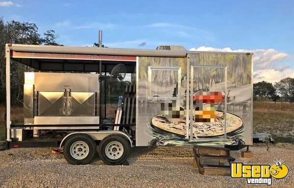 LOADED Turnkey 2014 Custom BBQ Concession Trailer w/ Porch | Ole ...