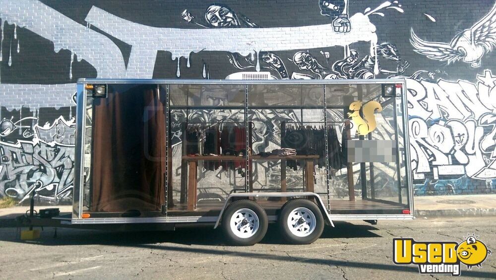 Clear Mobile Retail Store | Retail Trailer for Sale in California