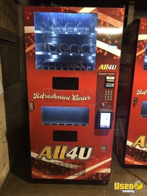 2015 Seaga A4U 4000 Used Snack & Soda Machines | All 4U Combo Vending ...
